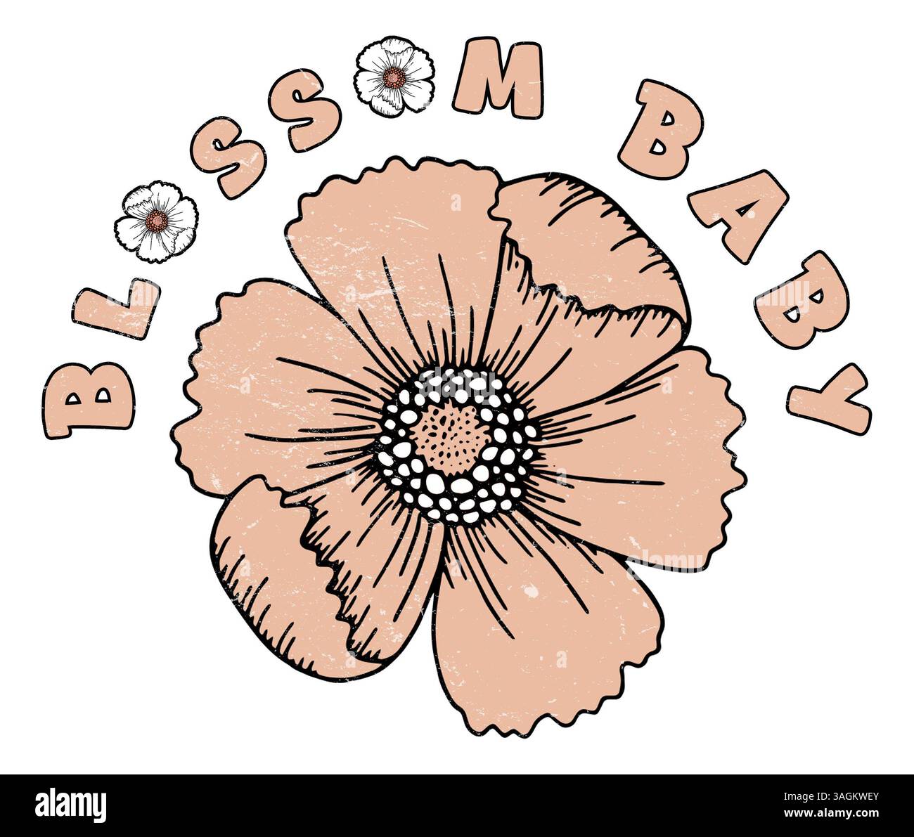 Cute spring design Cut Out Stock Images & Pictures - Alamy