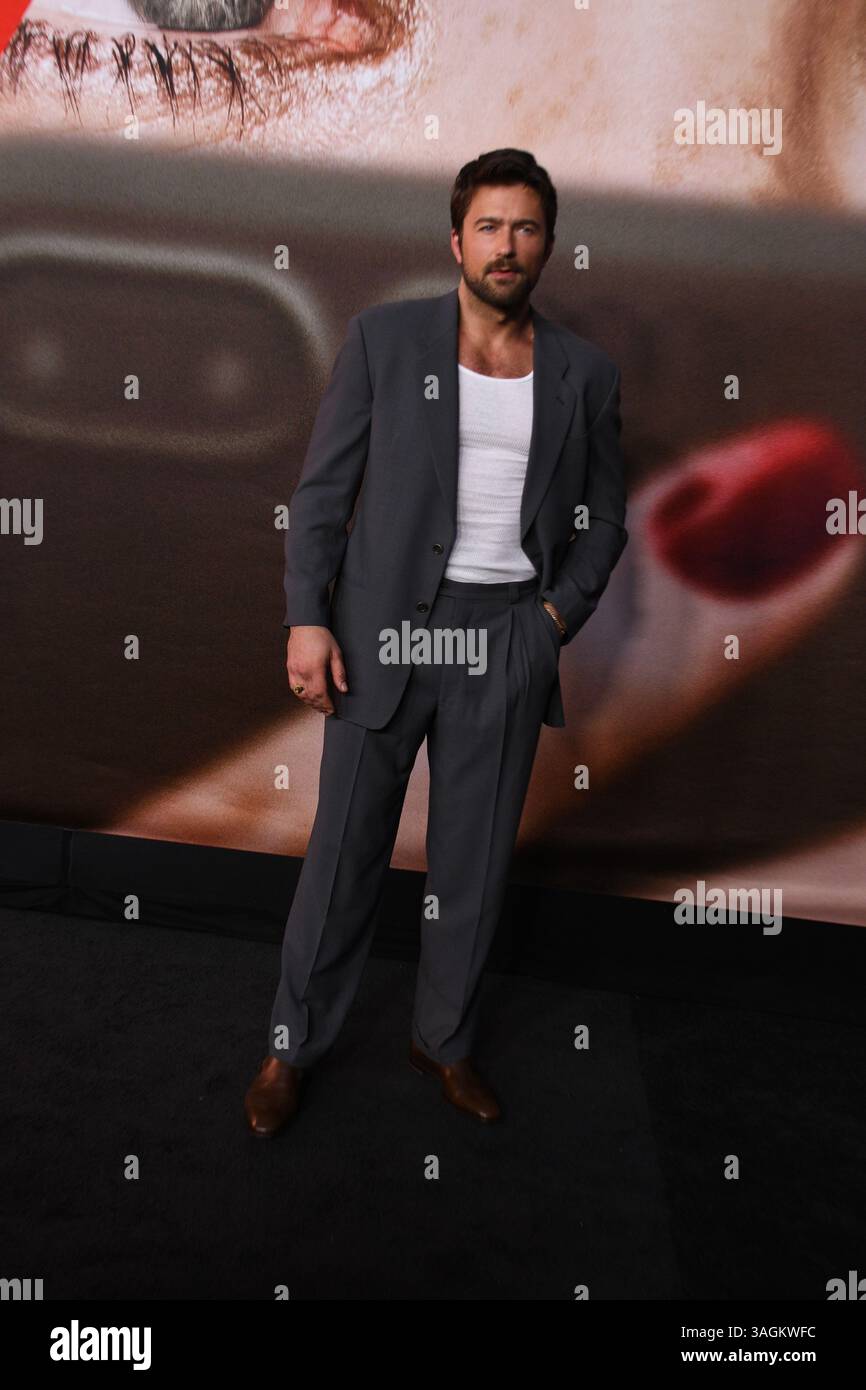 Hollywood, California, USA 8th April 2025 Actor Brandon Sklenar attends ...