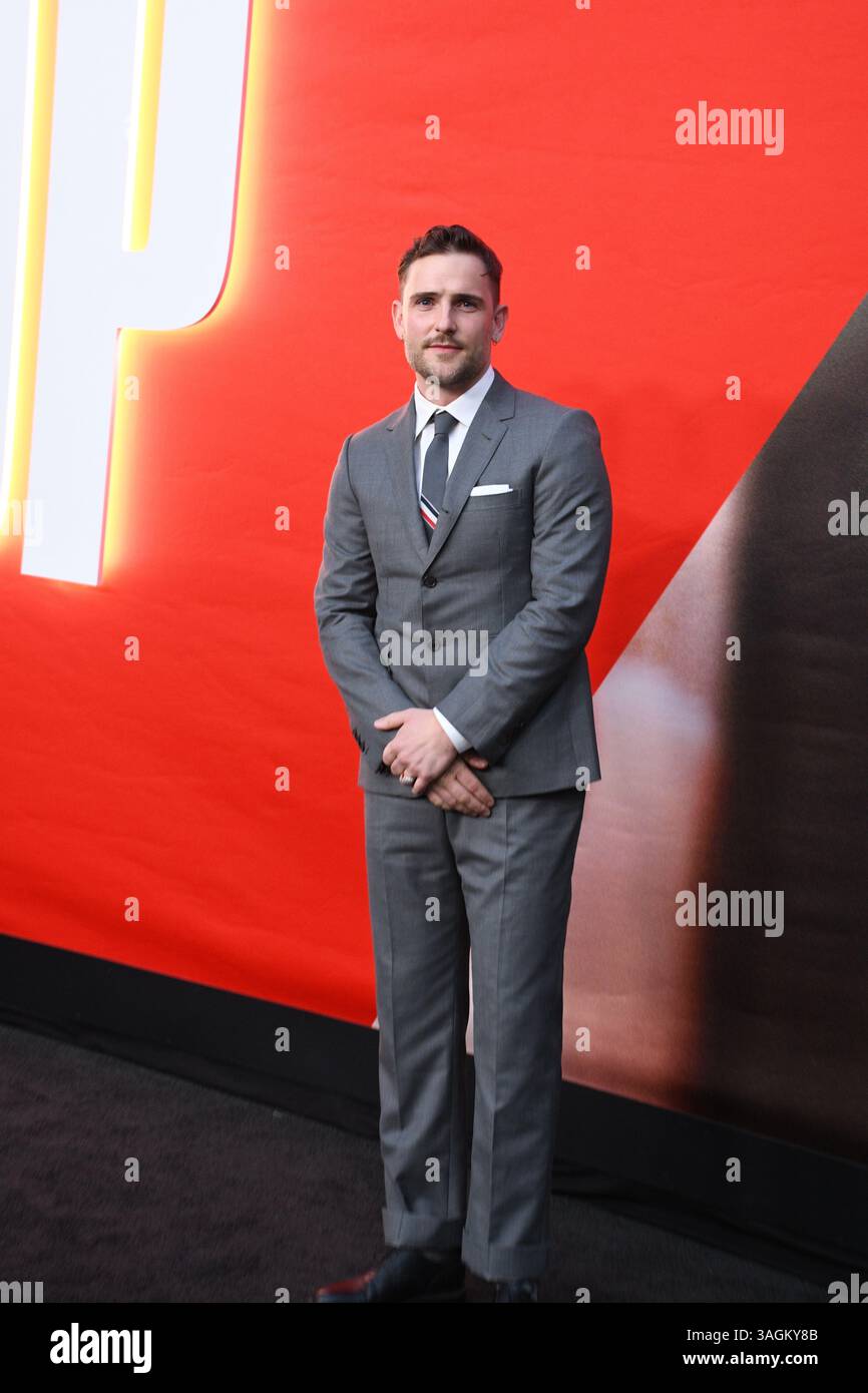 Hollywood, California, USA 8th April 2025 Actor Travis Nelson attends Universal Pictures Drop ...