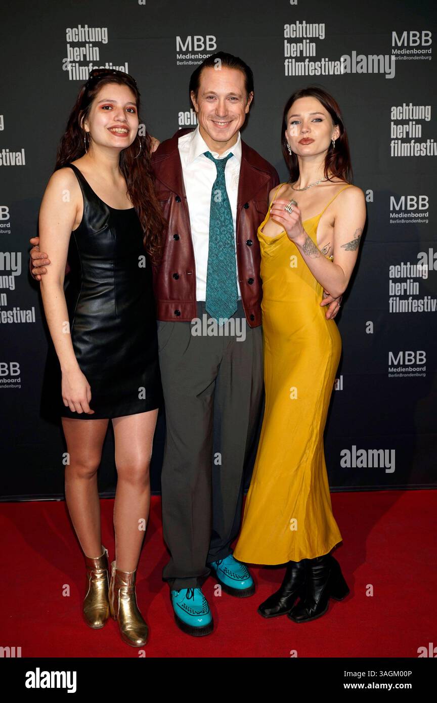 Gaia Arellano Reynoso, Timo Jacobs und Alexandra Johansson bei der ...