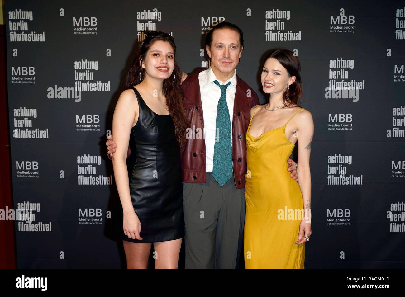 Gaia Arellano Reynoso, Timo Jacobs und Alexandra Johansson bei der ...