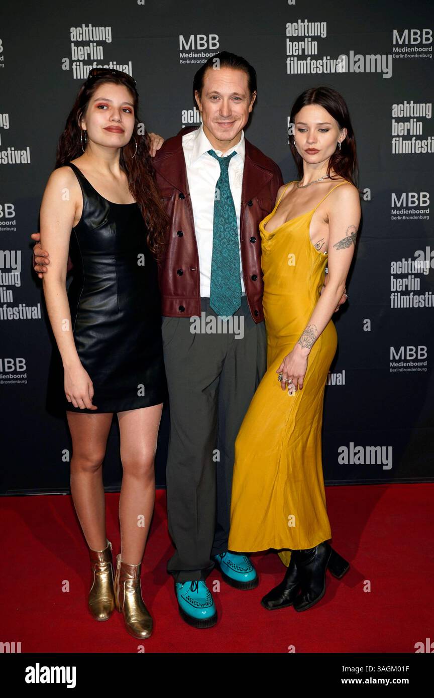 Gaia Arellano Reynoso, Timo Jacobs und Alexandra Johansson bei der ...