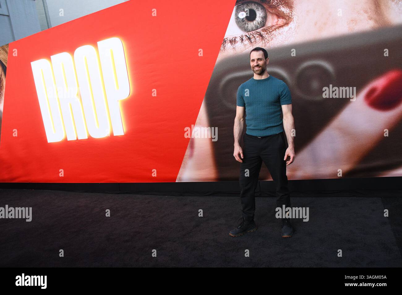 Hollywood, California, USA 8th April 2025 Actor Benjamin Pelletier ...