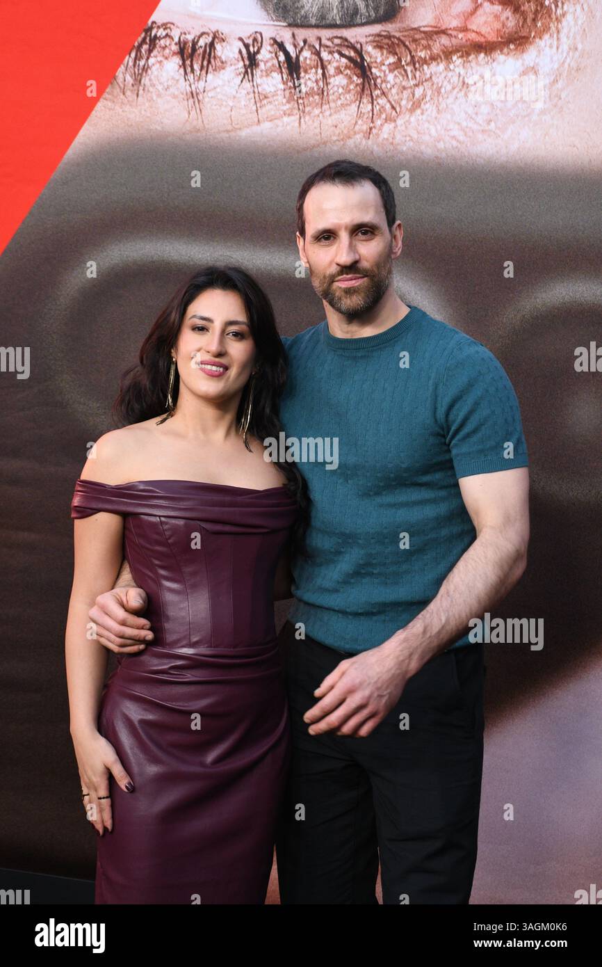 Hollywood, California, USA 8th April 2025 Sandy Carvajal and Actor ...