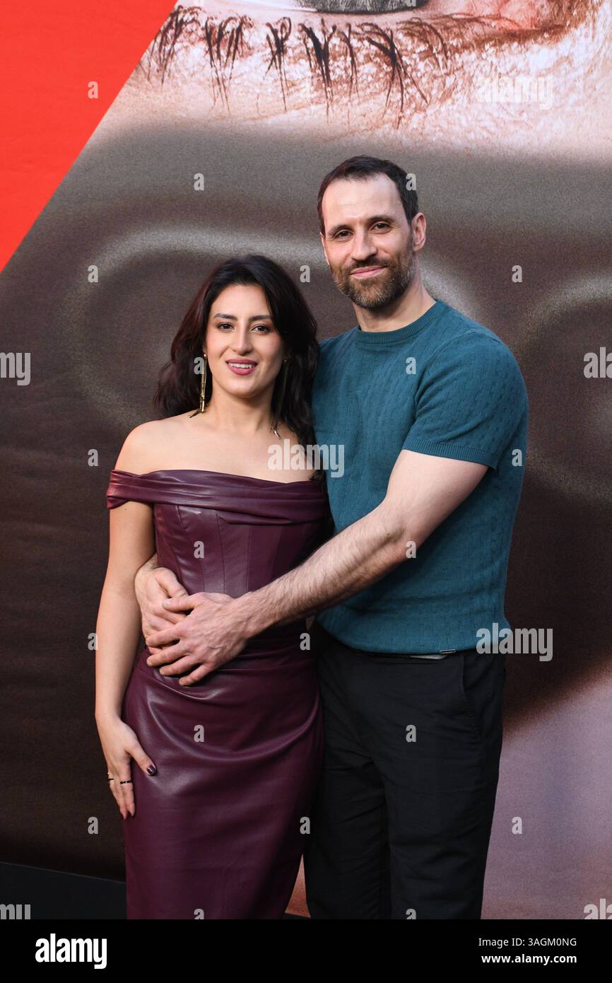 Hollywood, California, USA 8th April 2025 Sandy Carvajal and Actor ...