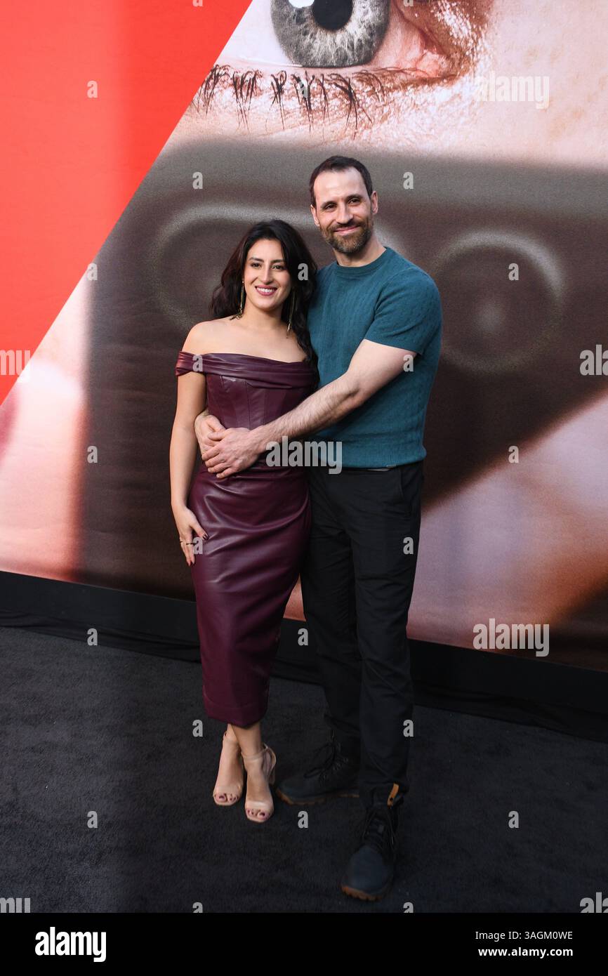 Hollywood, California, USA 8th April 2025 Sandy Carvajal and Actor ...