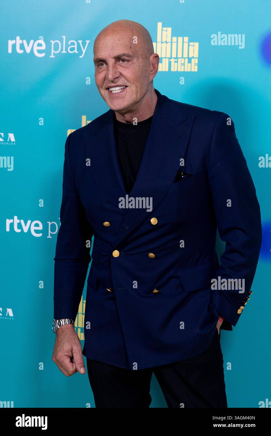 Kiko Matamoros attended 'La Familia De La Tele' Photocall at Joy Eslava ...