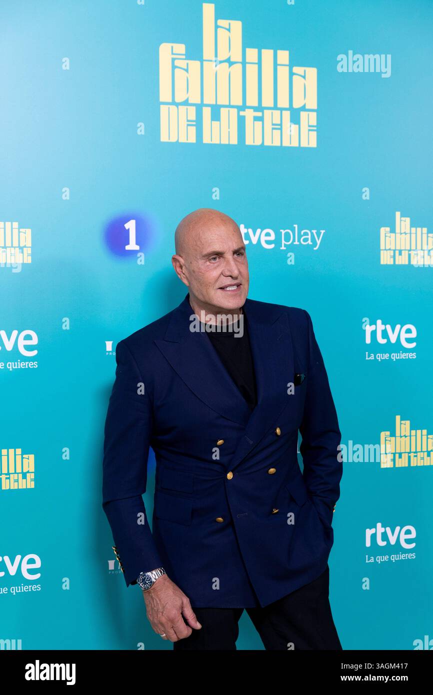 Kiko Matamoros attended 'La Familia De La Tele' Photocall at Joy Eslava ...