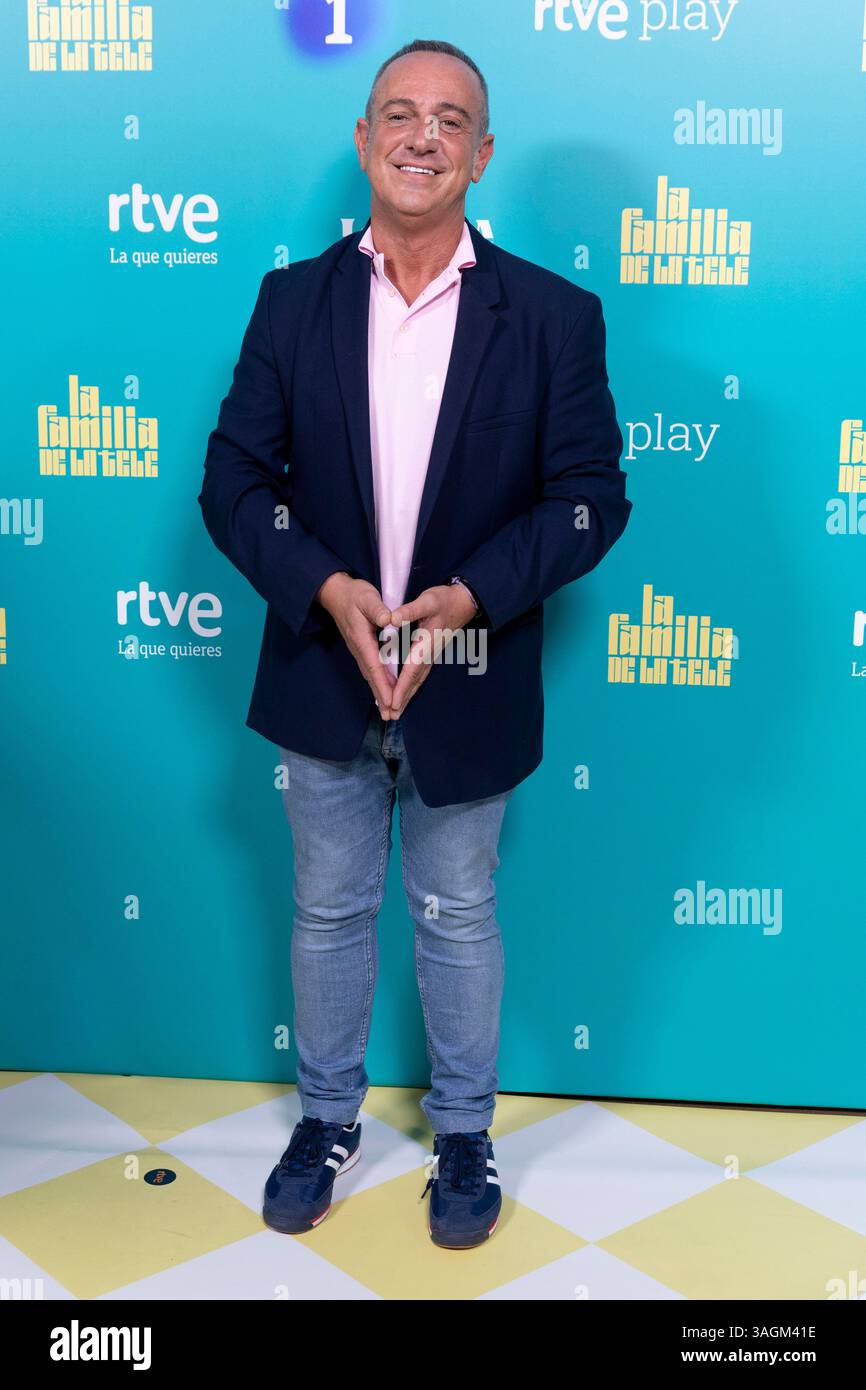 Víctor Sandoval attended 'La Familia De La Tele' Photocall at Joy ...