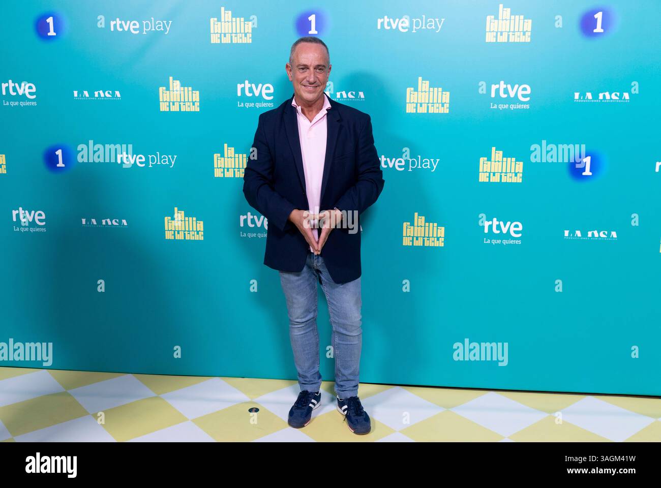 Víctor Sandoval attended 'La Familia De La Tele' Photocall at Joy ...