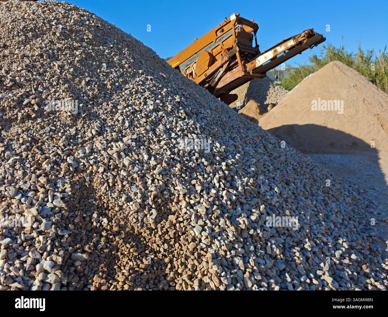 Extraction of minerals and rare earths Stock Photo - Alamy