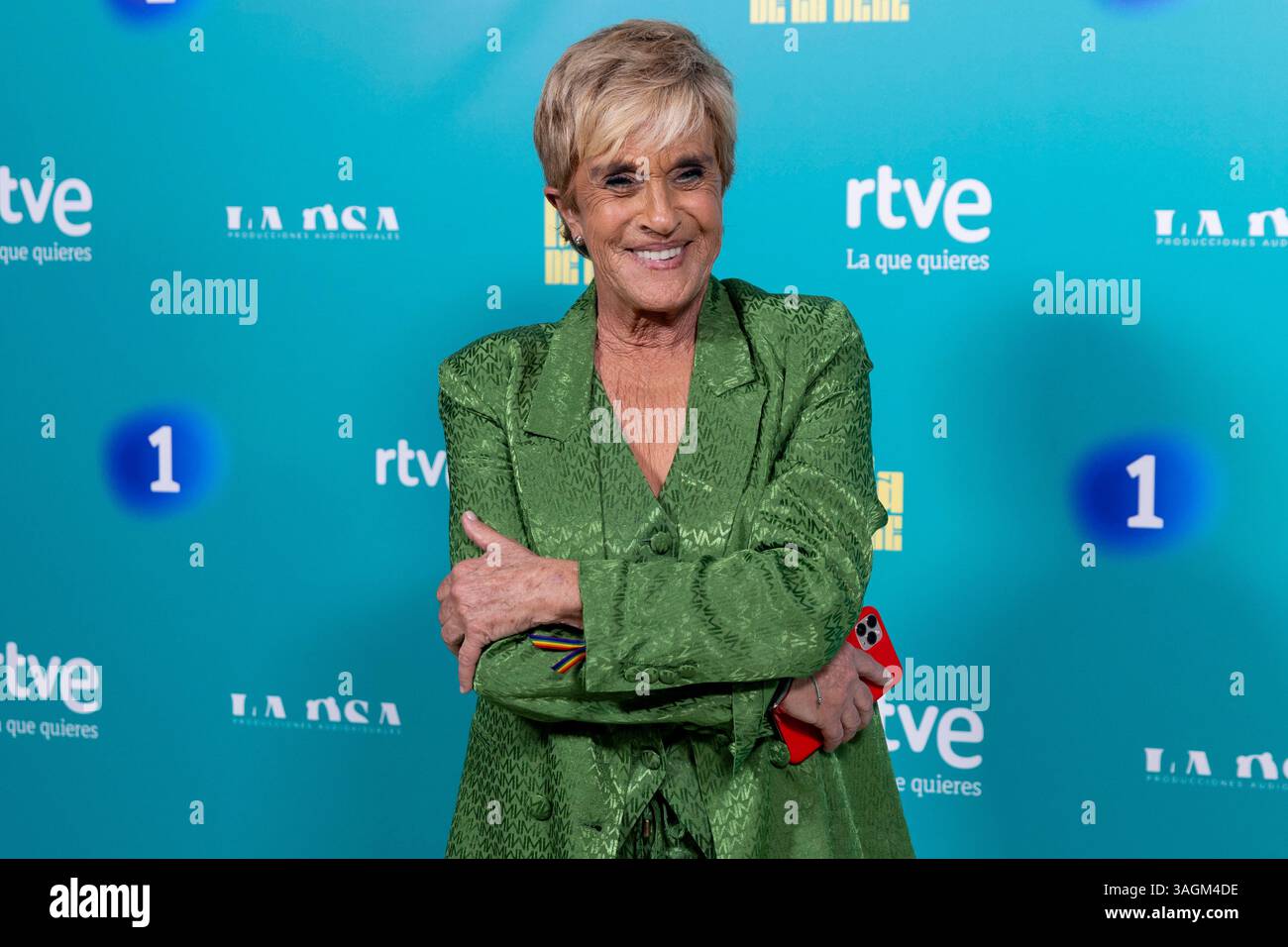Chelo García-Cortés attended 'La Familia De La Tele' Photocall at Joy ...