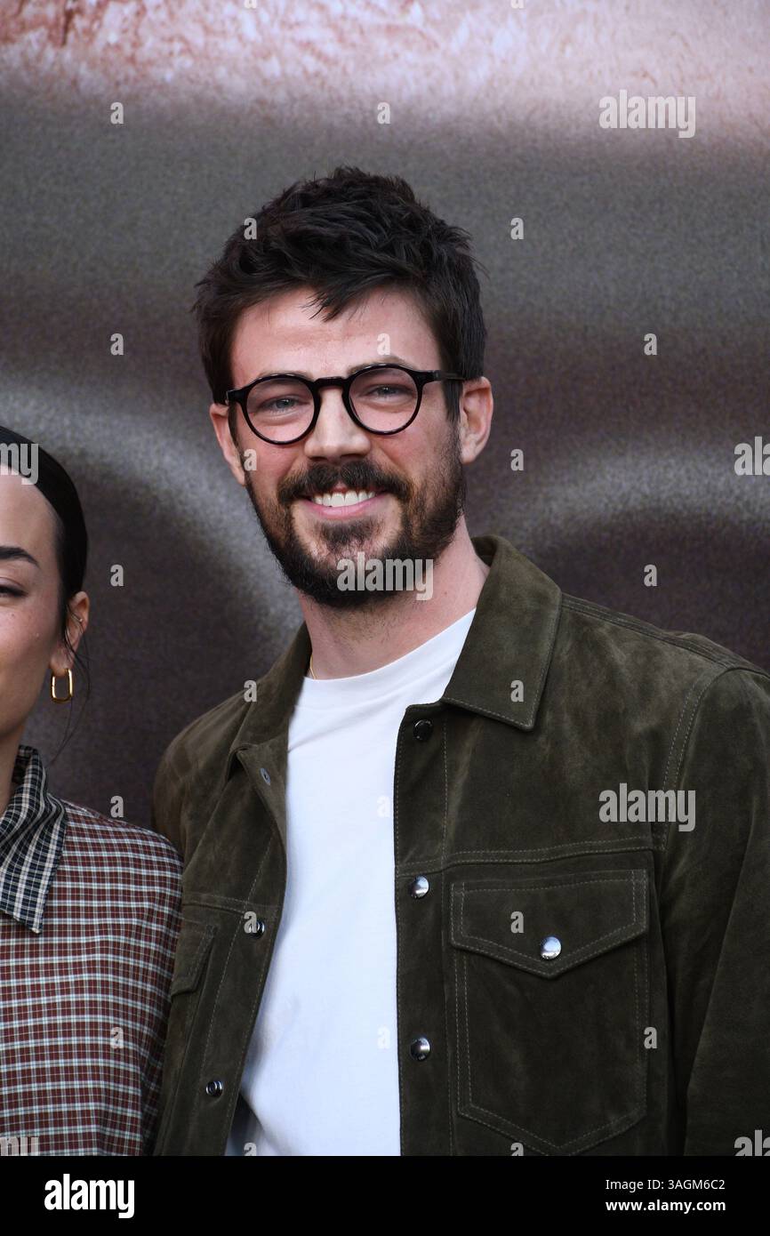 Hollywood, California, USA 8th April 2025 Actor Grant Gustin attends ...