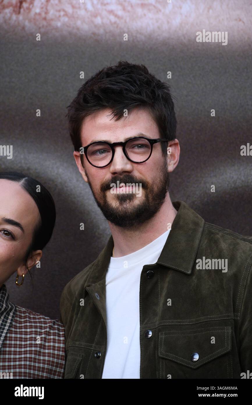 Hollywood, California, USA 8th April 2025 Actor Grant Gustin attends ...