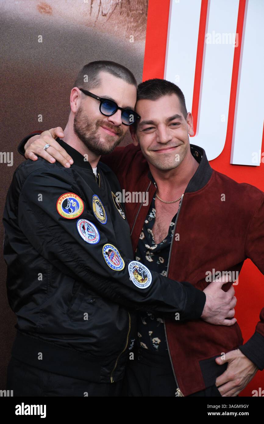 Hollywood, California, USA 8th April 2025 Actor Jeffery Self and ...