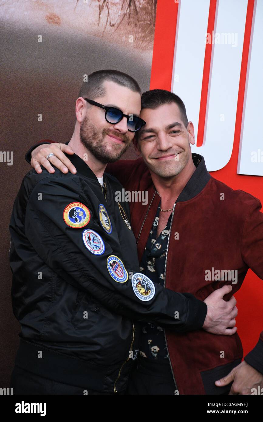 Hollywood, California, USA 8th April 2025 Actor Jeffery Self and ...