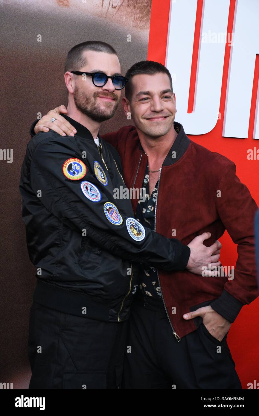 Hollywood, California, USA 8th April 2025 Actor Jeffery Self and Comedian Matt Rogers attend ...