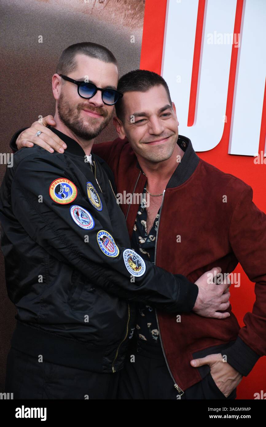 Hollywood, California, USA 8th April 2025 Actor Jeffery Self and Comedian Matt Rogers attend ...