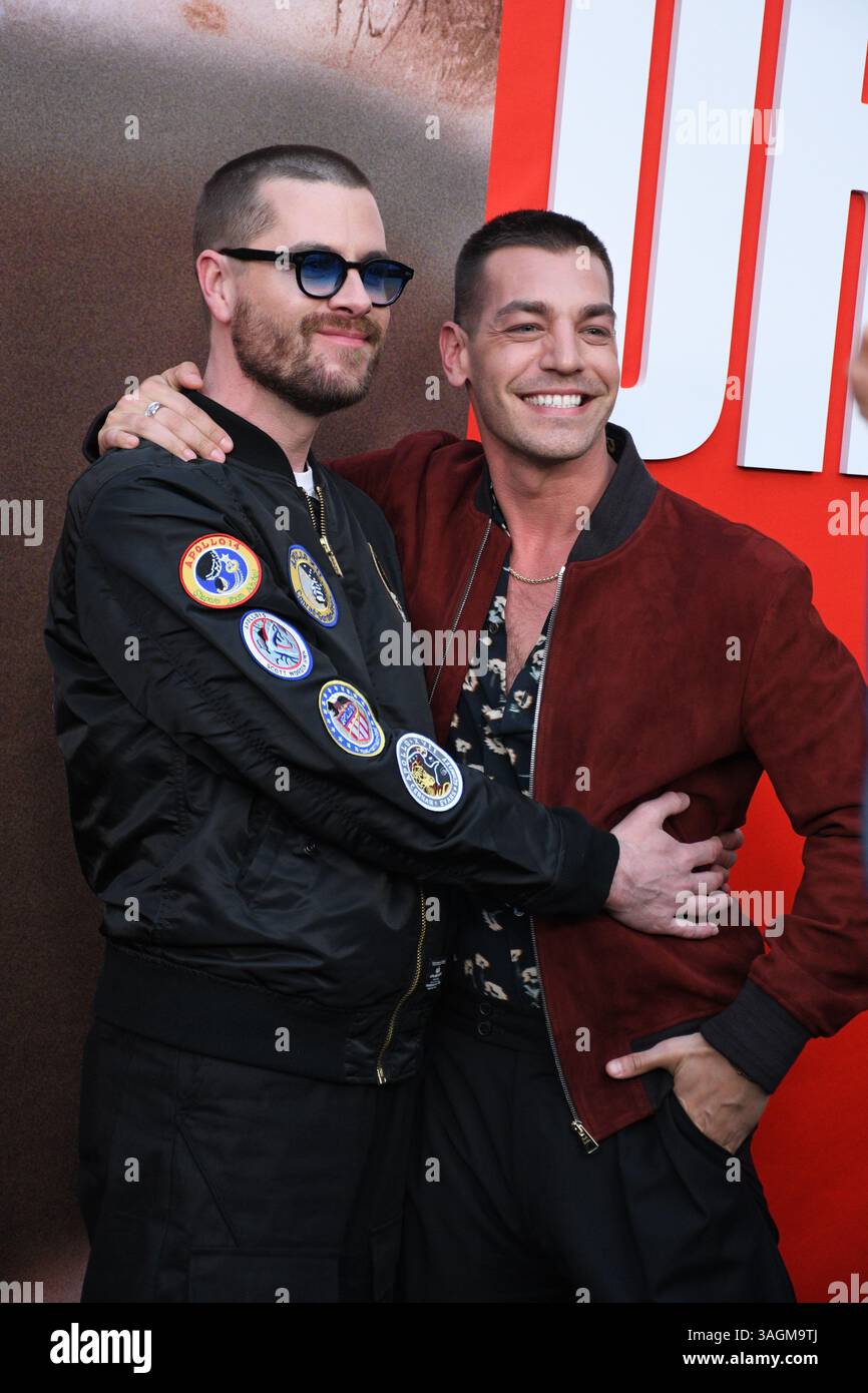 Hollywood, California, USA 8th April 2025 Actor Jeffery Self and ...