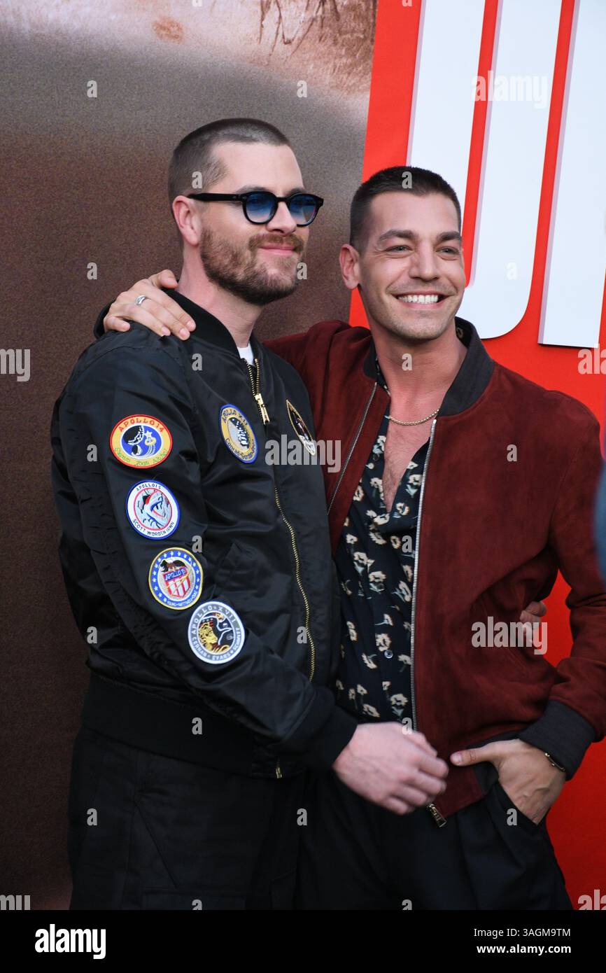 Hollywood, California, USA 8th April 2025 Actor Jeffery Self and ...