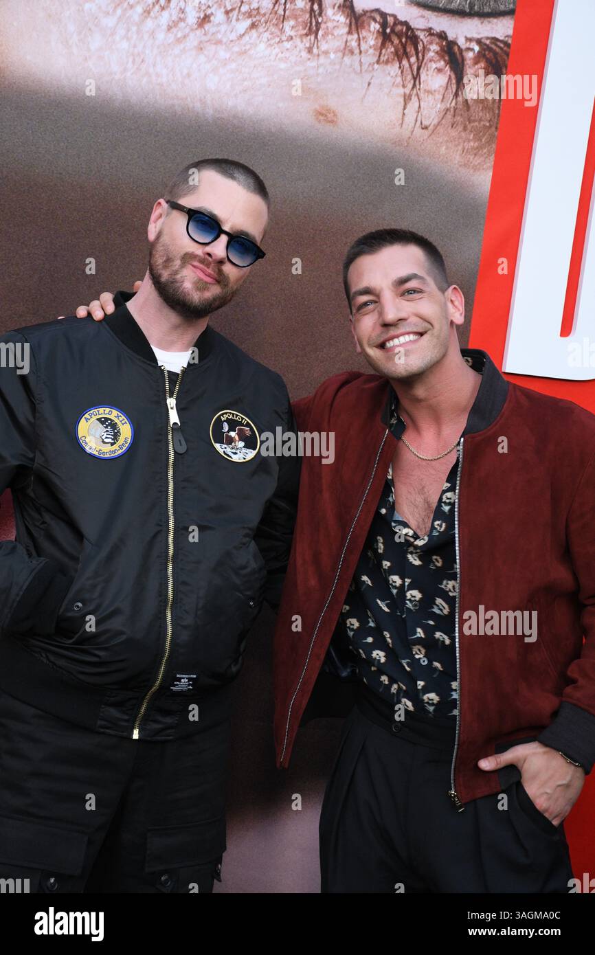 Hollywood, California, USA 8th April 2025 Actor Jeffery Self and Comedian Matt Rogers attend ...