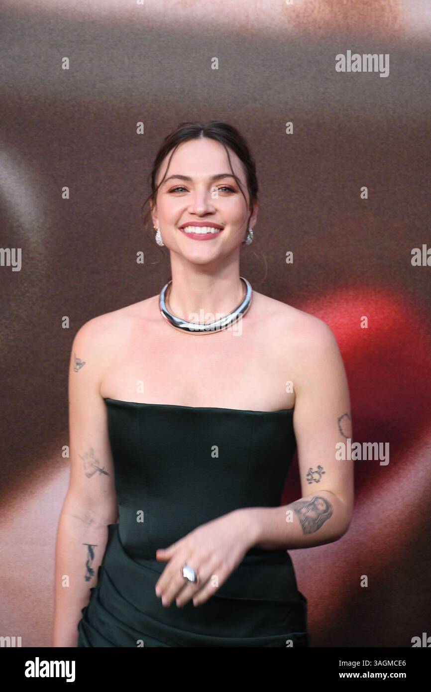 Hollywood, California, USA 8th April 2025 Actress Violett Beane attends ...