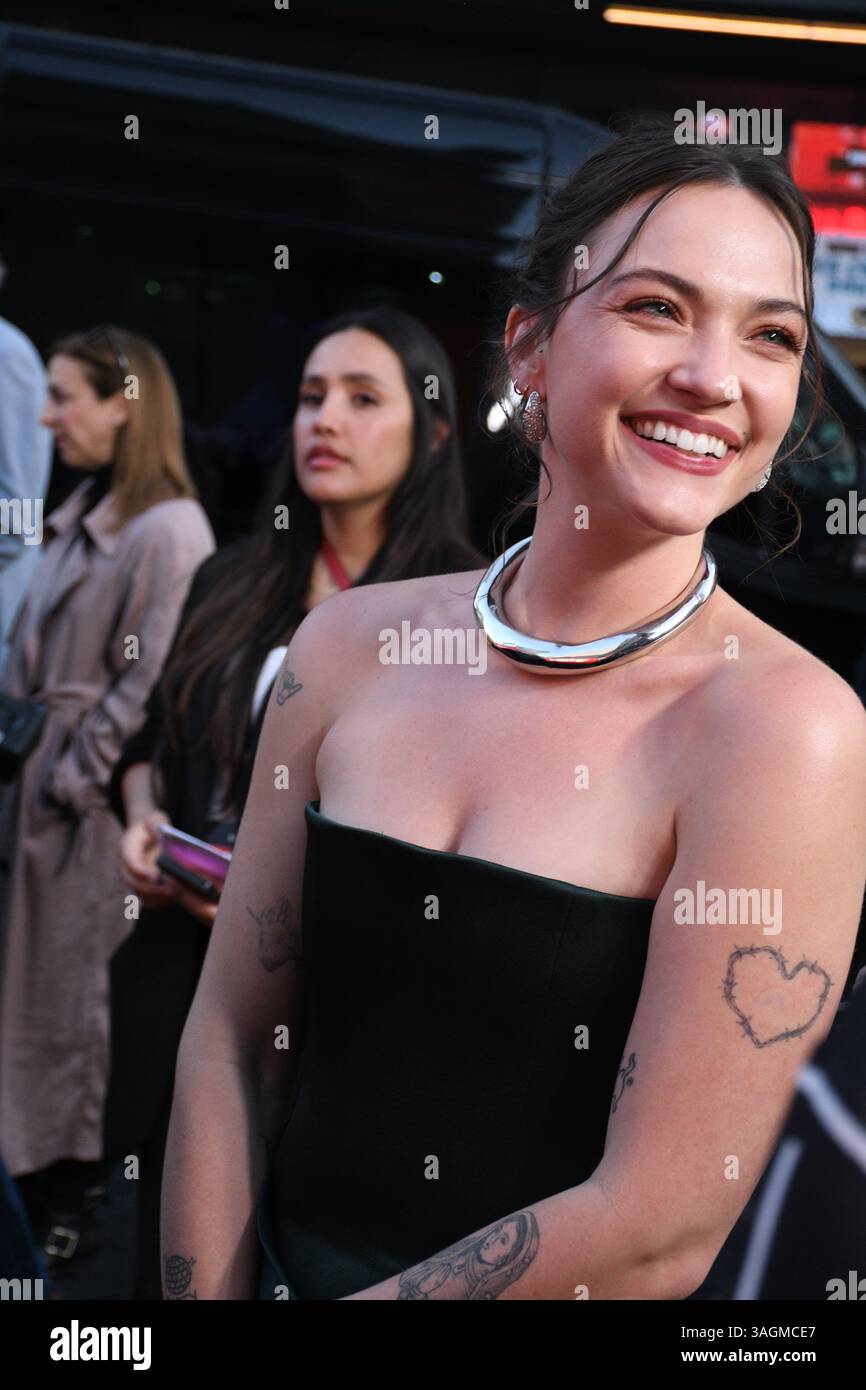 Hollywood, California, USA 8th April 2025 Actress Violett Beane attends ...