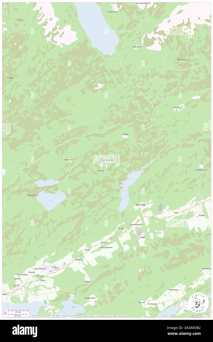 Amundsgardsetra, Molde, NO, Norway, Møre og Romsdal, N 62 49' 29'', N 7 ...