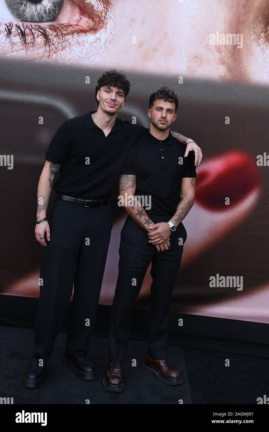 Hollywood, California, USA 8th April 2025 Sevryn and Nate Kest attend ...