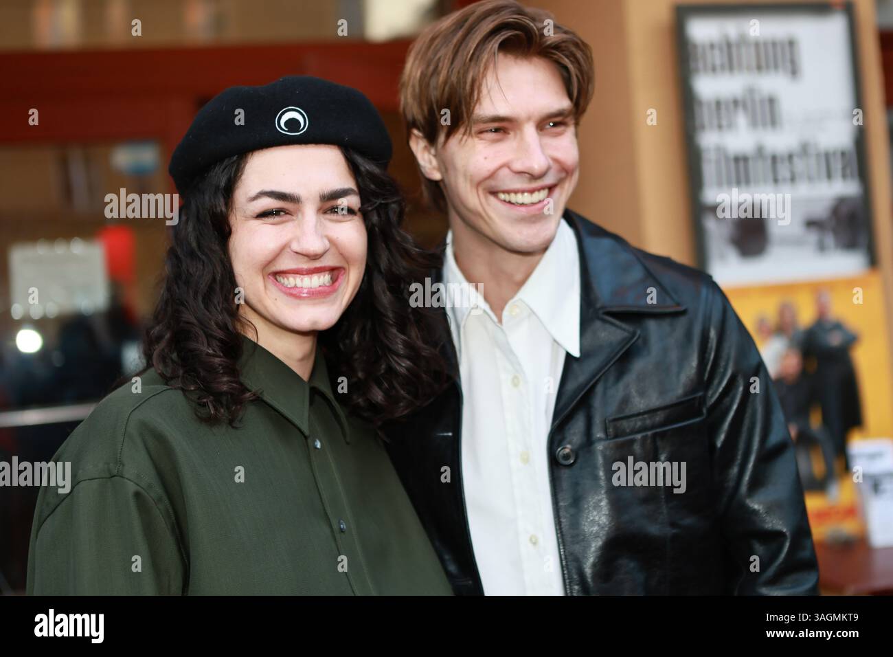 BERLIN, GERMANY - April 8 : Anna Bardavelidze and Gustav Schmidt ( for ...