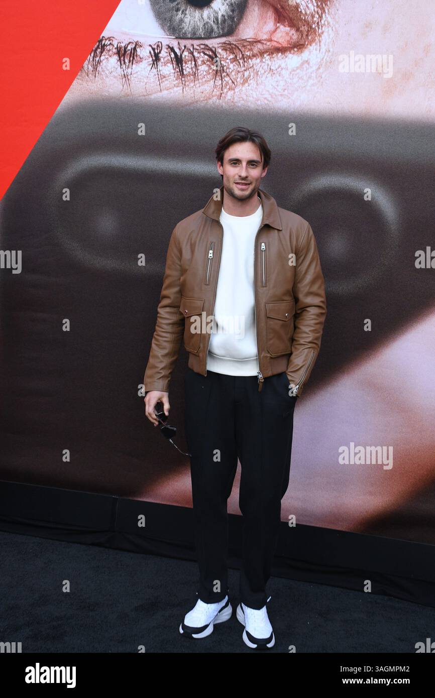 Hollywood, California, USA 8th April 2025 Model Fabian Arnold attends ...