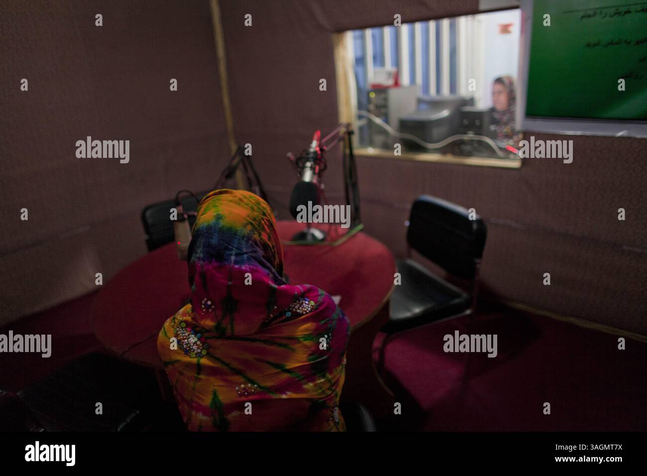 July 15, 2012 - Kabul, Kabul, Afghanistan - radio station in Kunduz ...