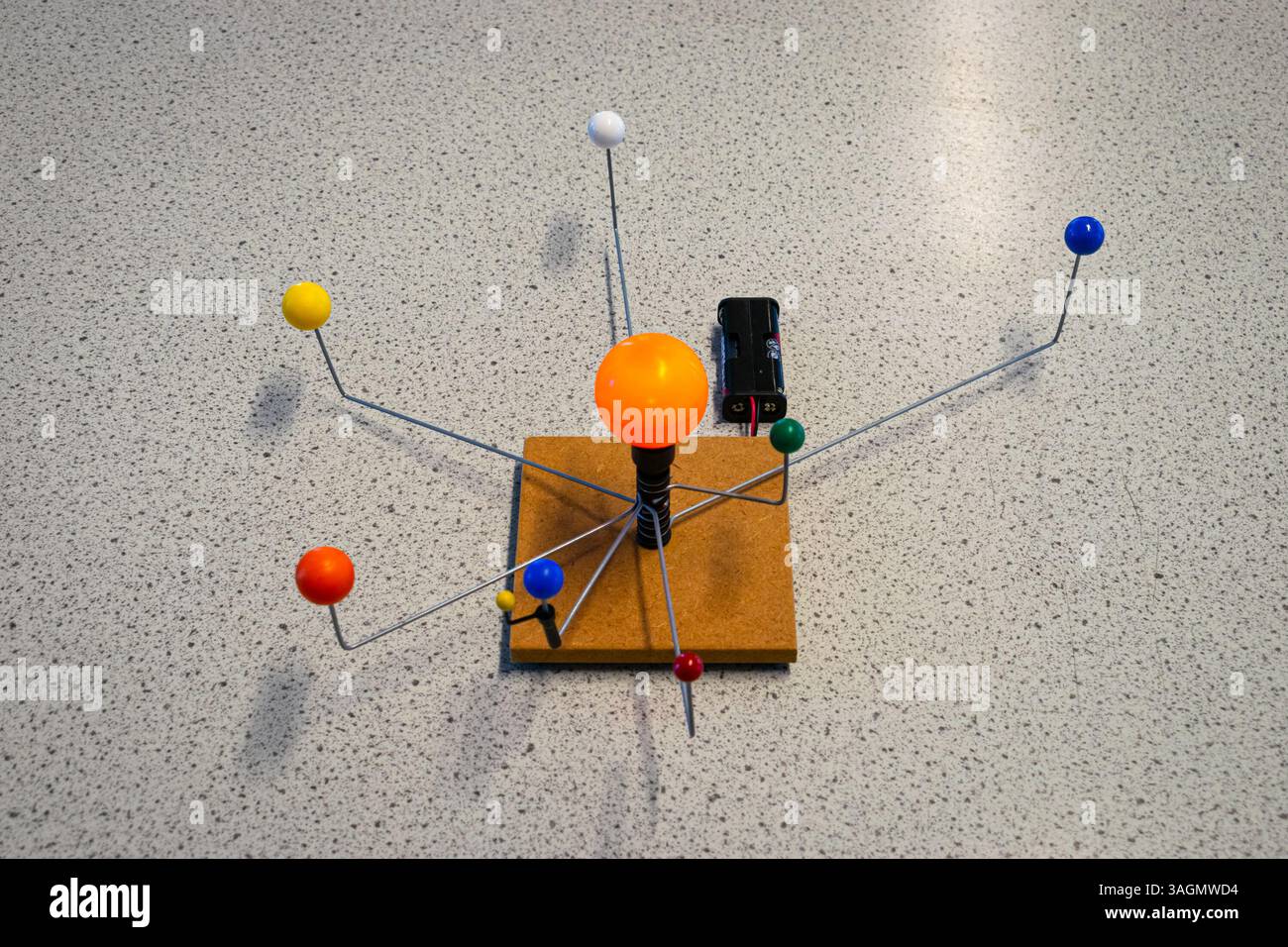 Solar system planets model hi-res stock photography and images - Alamy