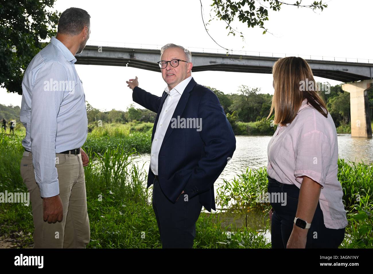 Cairns, Australia. 09th Apr, 2025. Australian Prime Minister Anthony ...