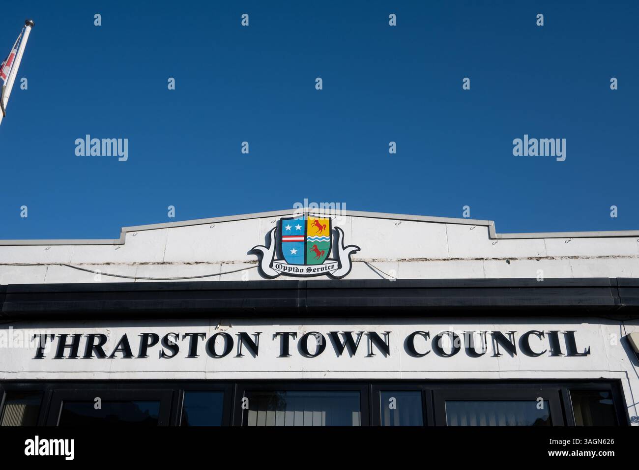 Thrapston Town Council building, Thrapston, Northamptonshire, England ...