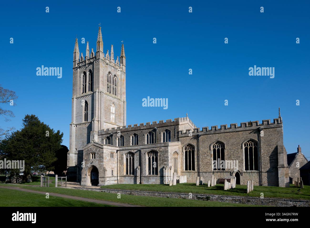 St. Mary the Virgin Church, Titchmarsh, Northamptonshire, England, UK ...