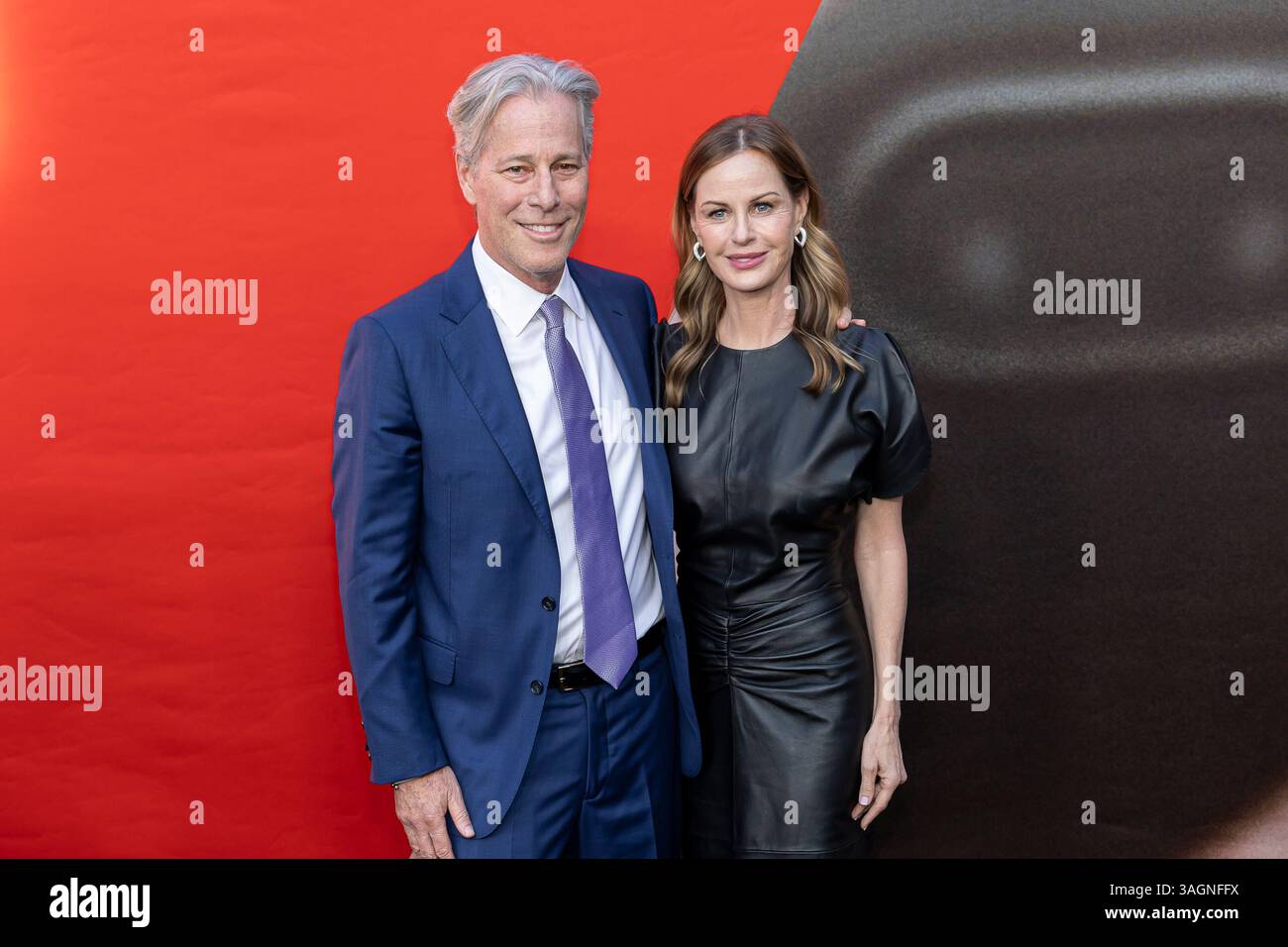 Brad Fuller and Alexandra Fuller attend the arrivals of Universal ...