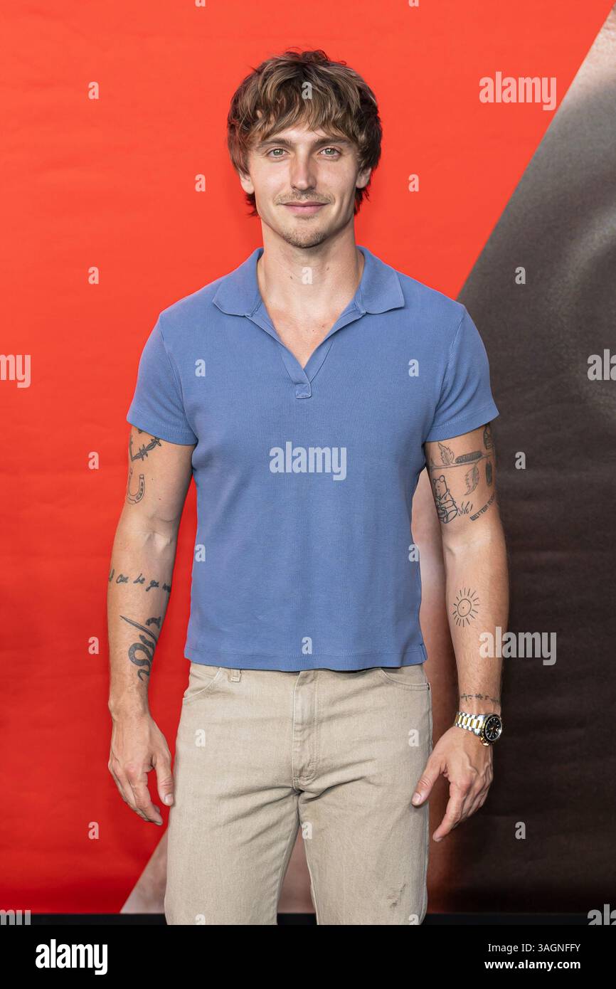 Hart Denton attends the arrivals of Universal Pictures Premiere of ...