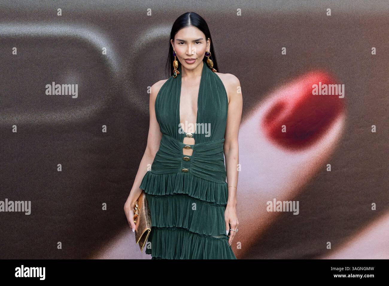 Hollywood, USA. 08th Apr, 2025. Zarina Yeva attends the arrivals of ...