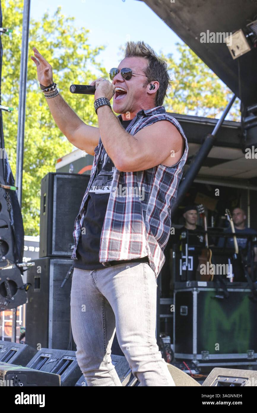 Sept. 11, 2012 - Raleigh, North Carolina, U.S - Singer CHRIS JERICHO of ...