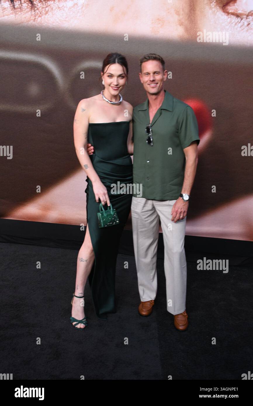 Hollywood, California, USA 8th April 2025 Actress Violett Beane and ...