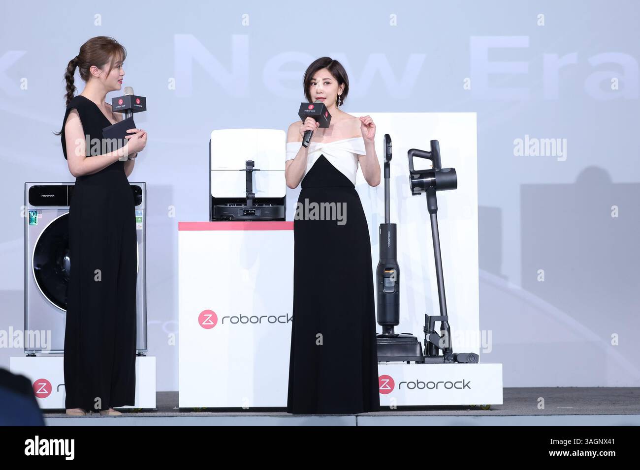 TAIPEI, CHINA - APRIL 8, 2025 - Actress Alyssa Chia attends the launch ...