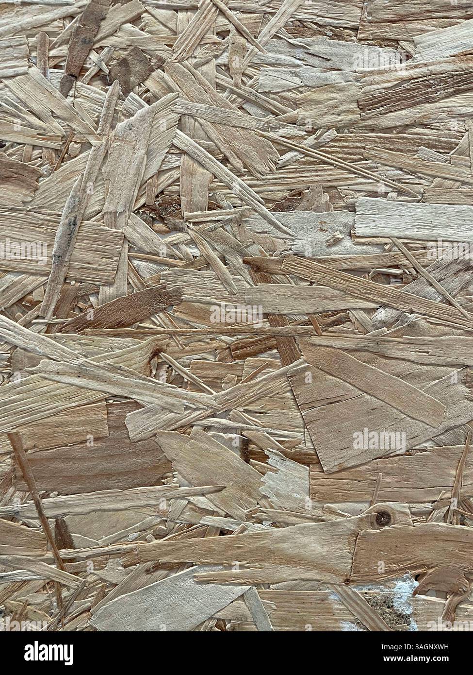 General stock. - Chipboard panels at a DIY builders merchants. texture ...
