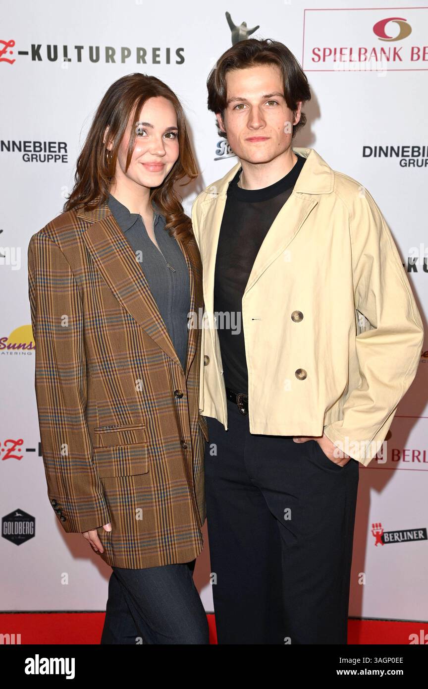 Ina Hout und Moritz Bäckerling bei der Verleihung des 31. B.Z ...