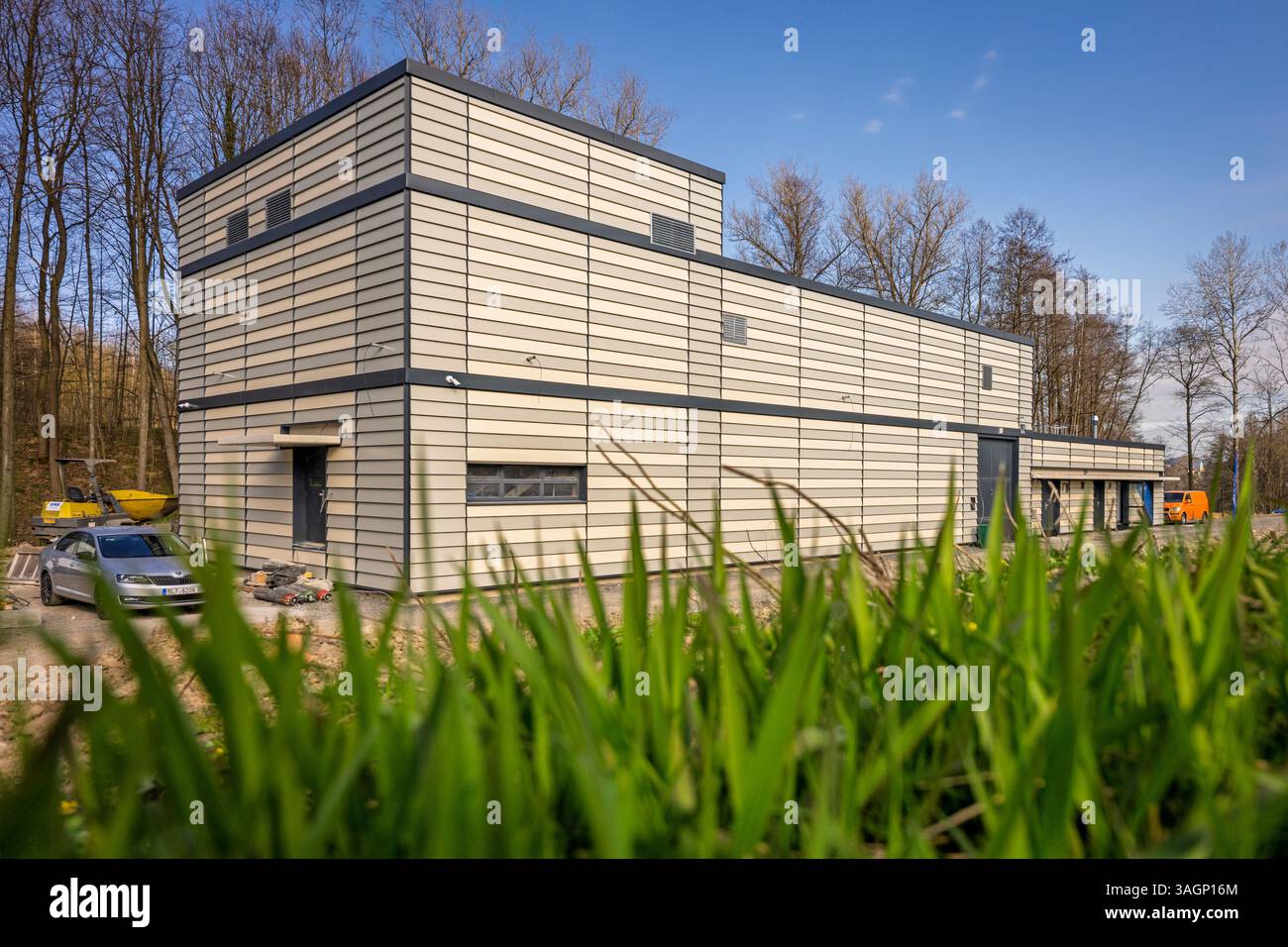 Extraordinary inspection day at the construction site of the Machnin ...