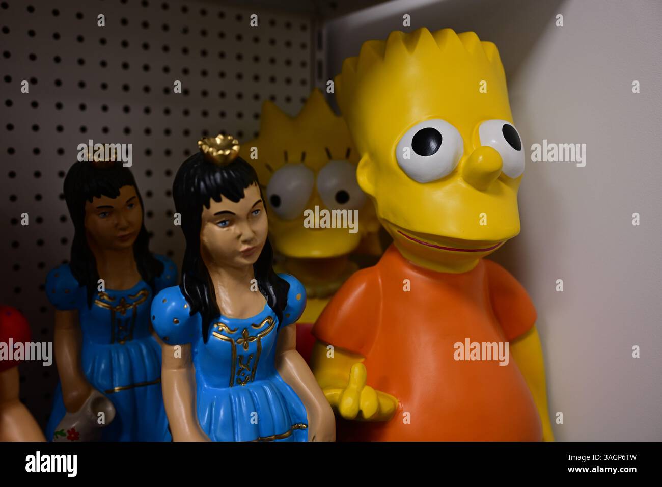 Blaholma, Skåne, Sweden. April 7 2025. Inside of "24:ans present import ...