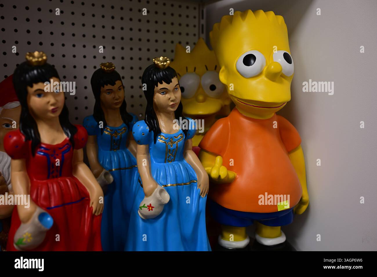 Blaholma, Skåne, Sweden. April 7 2025. Inside of "24:ans present import ...