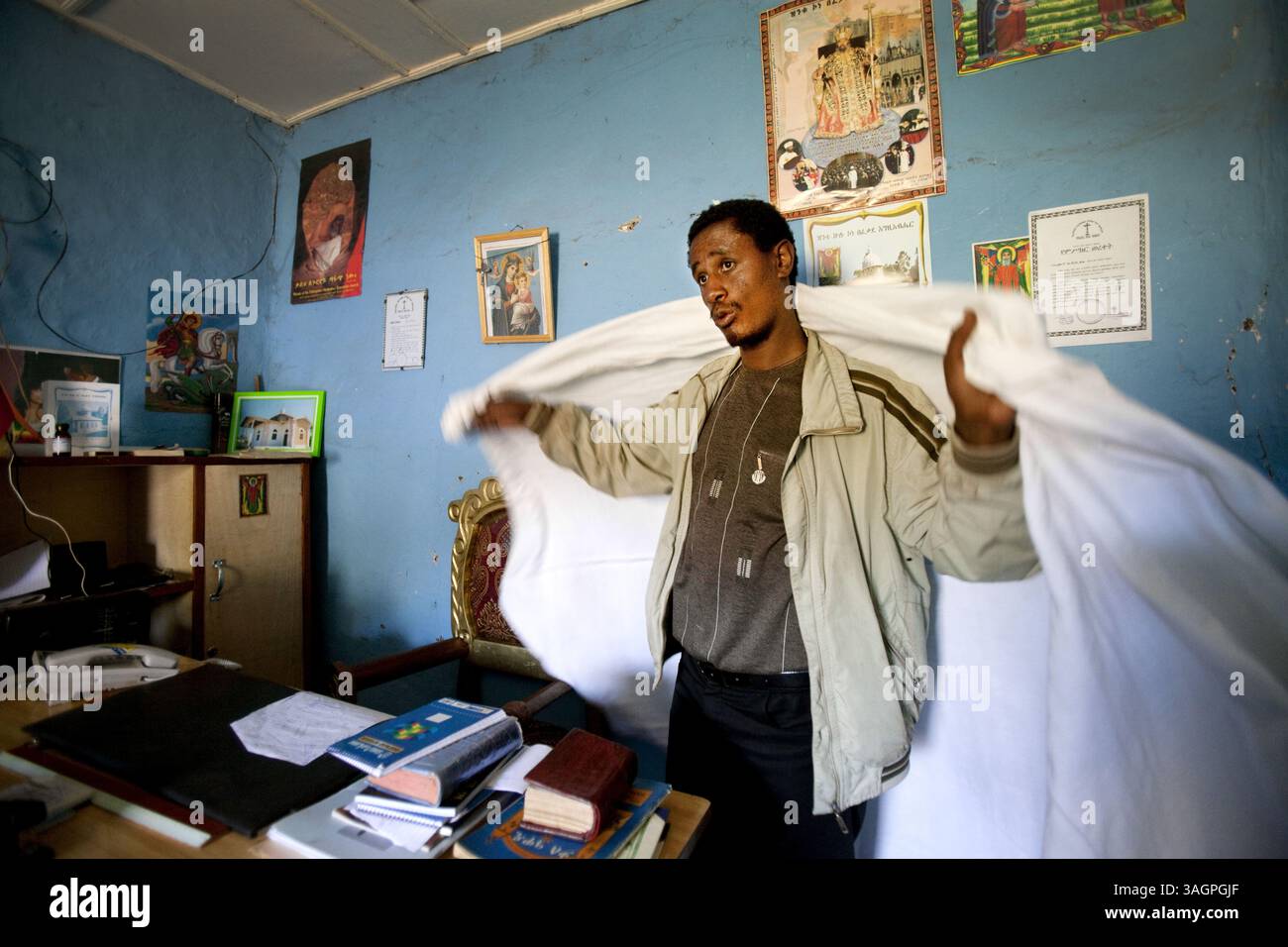 Dec. 3, 2009 - Addis Abeba, Ethiopia - Bekoji, Ethiopia.. Bekure ...