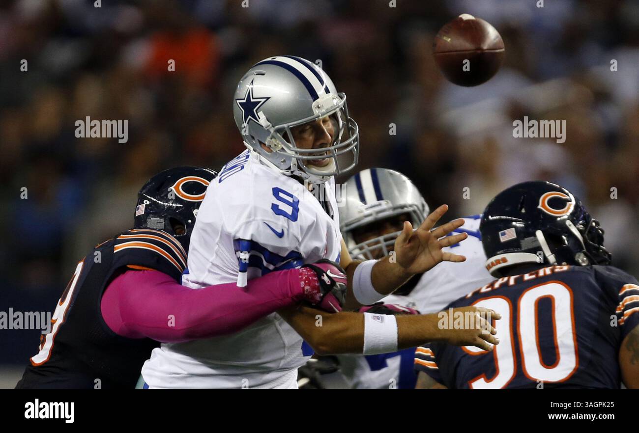 Oct. 1, 2012 - Arlington, TX, USA - Chicago Bears defensive tackle ...