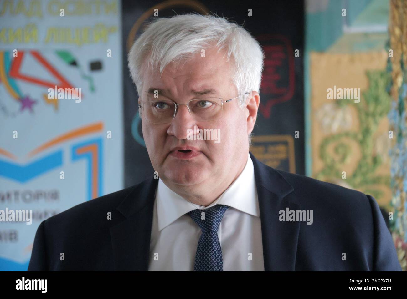 Minister of Foreign Affairs of Ukraine Andrii Sybiha visits the ...